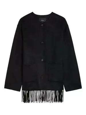Rails Fringed Pocket Coat