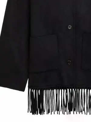 Rails Fringed Pocket Coat
