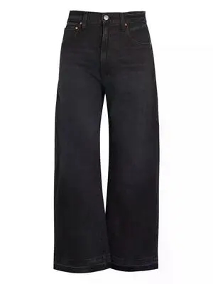 Paige Five-pocket Wide Leg Jeans