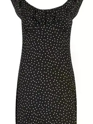 REFORMATION Ruffled Polka-dot Maxi Dress