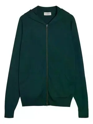 John Smedley Hooded Zip-up