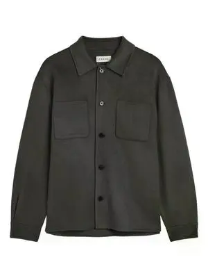 FRAME Chest Pocket Overshirt - Grey