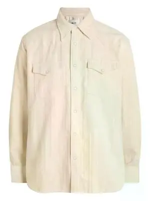 Nn07 Ricky Corduroy-effect Button Shirt