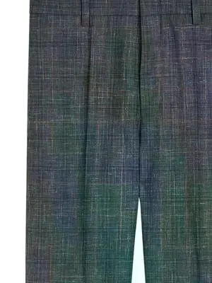 JIL SANDER Checked Trousers