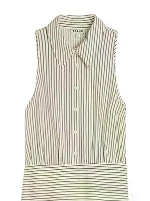 Staud Striped Romy Dress