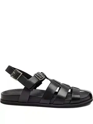 Grenson Leather Caged Sandals