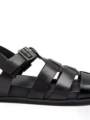 Grenson Leather Caged Sandals