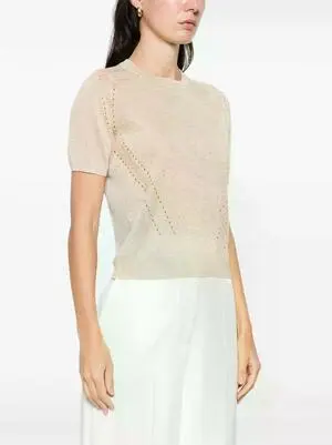 JOSEPH Lille Perforated Top