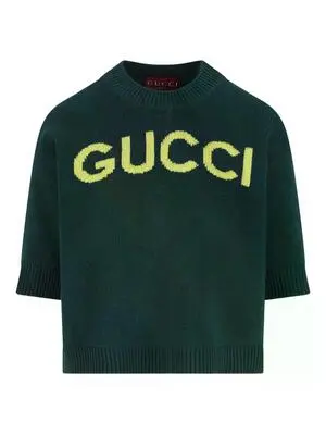 Gucci Round Neck Tops