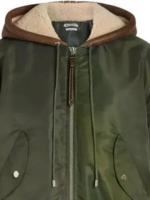 JW Anderson Long-sleeve Hooded Bomber Jacket