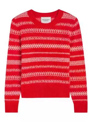 ETOILE Amity Fair Isle Striped Sweater