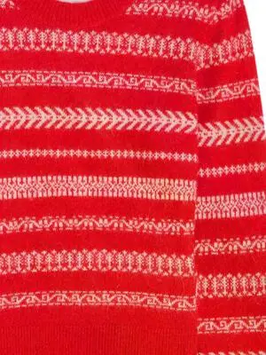 ETOILE Amity Fair Isle Striped Sweater