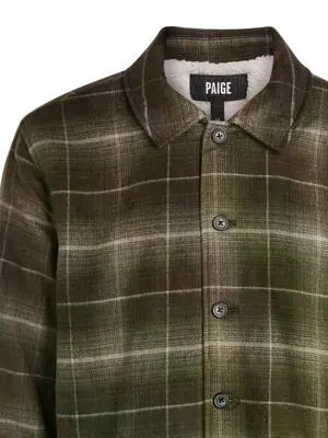 Paige Telford Plaid-pattern Button Shirt Jacket