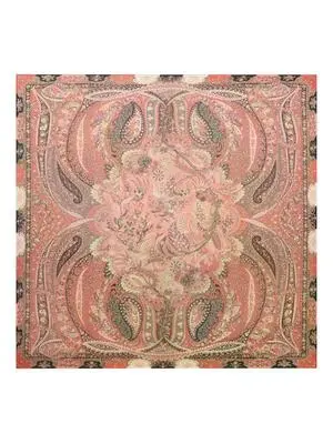 Etro Floral-paisley Shawl - Pink