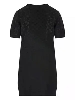 Gucci Logo-pattern Mini Dress