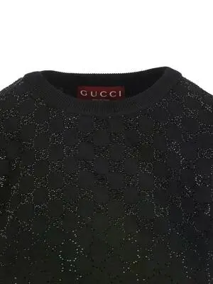 Gucci Logo-pattern Mini Dress