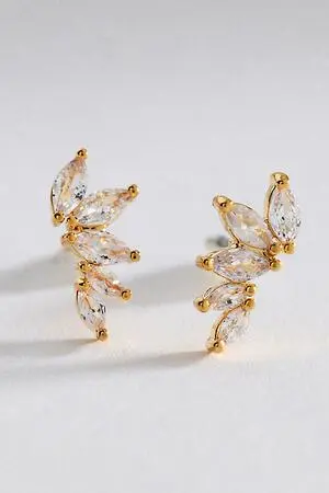 Anthropologie Icon Stud Earrings - Marquis Crawler