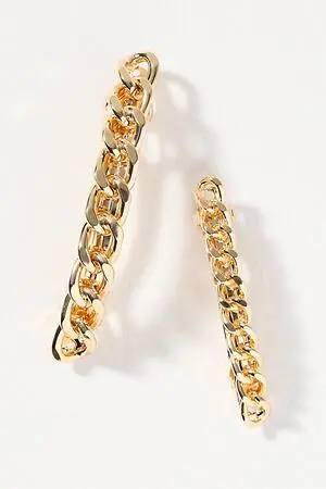 NATASHA Chain Link Barrette - Gold