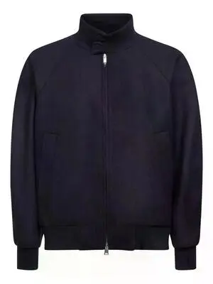 Fendi Embossed Patch Zip Jacket