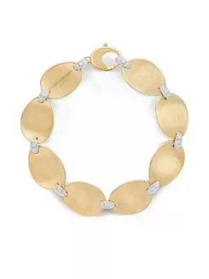Marco Bicego 18k Yellow Lunaria Diamond Bracelet - Gold