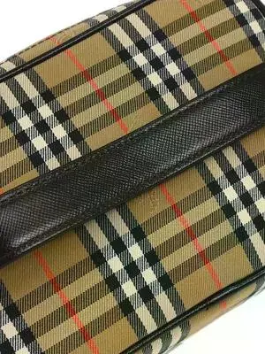 Burberry 1990-2000s Check Vanity Bag