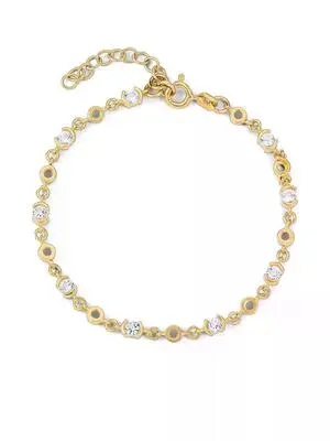 V JEWELLERY Circular-detail Bracelet - Gold