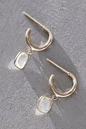 Chan Luu Hoop & Crystal Earrings
