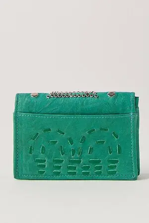 CHRISTIANSEN Studded Wallet - Cerulean Crush