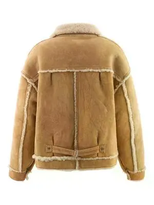 SAINT MXXXXXX Bb Mouton Shearling Collar Jacket