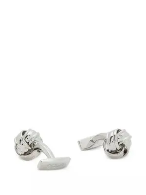 BOSS Knotted Cufflinks - Silver