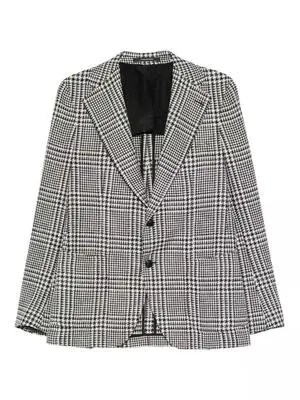 Tagliatore Checked Single-breasted Blazer