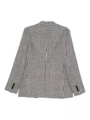 Tagliatore Checked Single-breasted Blazer