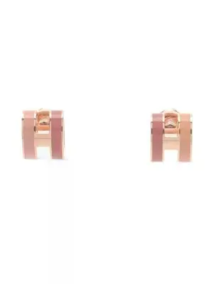 Hermès 2010s Pop H Mini Earrings - Pink