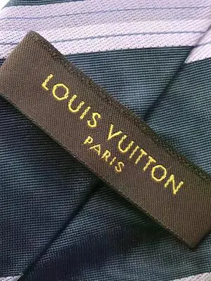 LOUIS VUITTON 2000s Striped-pattern Tie