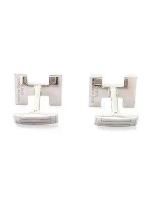 Hermès 10s Quiz Rainbow Cufflink
