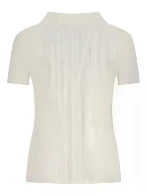 Max Mara V-neck Ribbed Top