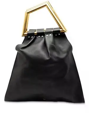 Celine 2014 Leather Open Triangle Sac Handbag