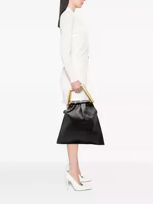 Celine 2014 Leather Open Triangle Sac Handbag