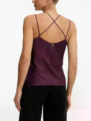 TWINSET V-neck Strap Top