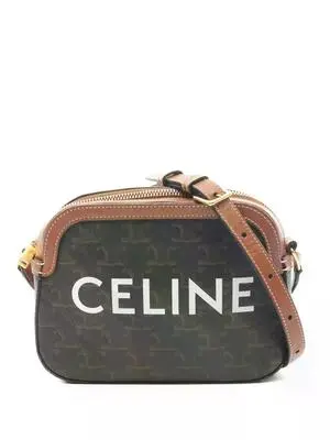 Celine 2000s Triomphe Shoulder Bag