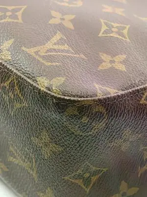 LOUIS VUITTON 2002 Mm Looping Monogram Shoulder Bag