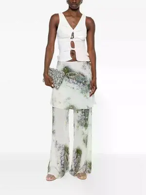 Christopher Esber Absence-print Trousers