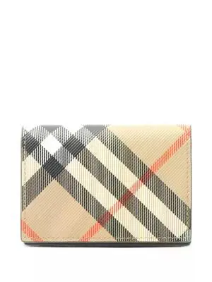 Burberry 20s Checked Wallet