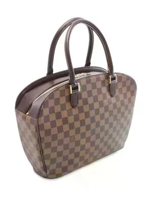LOUIS VUITTON 2004 Damier Ebene Sarria Horizontal Handbag