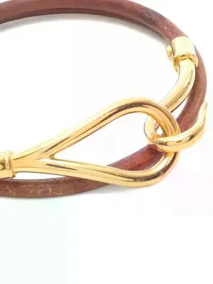 Hermès 2010s Jumbo Leather Bracelet
