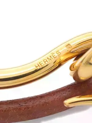 Hermès 2010s Jumbo Leather Bracelet