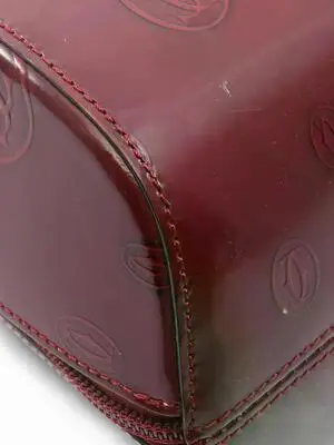CARTIER Leather Pattern Backpack
