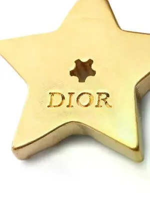 Dior Star Logo Stud Earrings