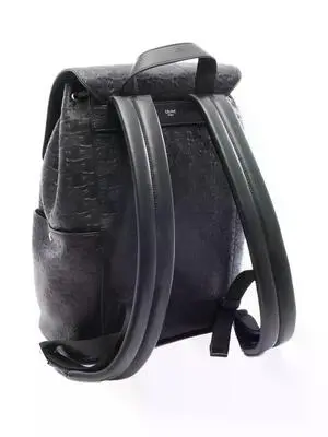 Celine Triomphe Pattern Leather Backpack