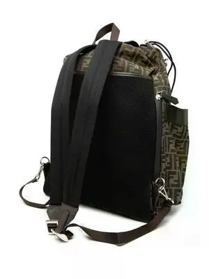Fendi 2010-2025 Large Zucca Canvas Strike Backpack